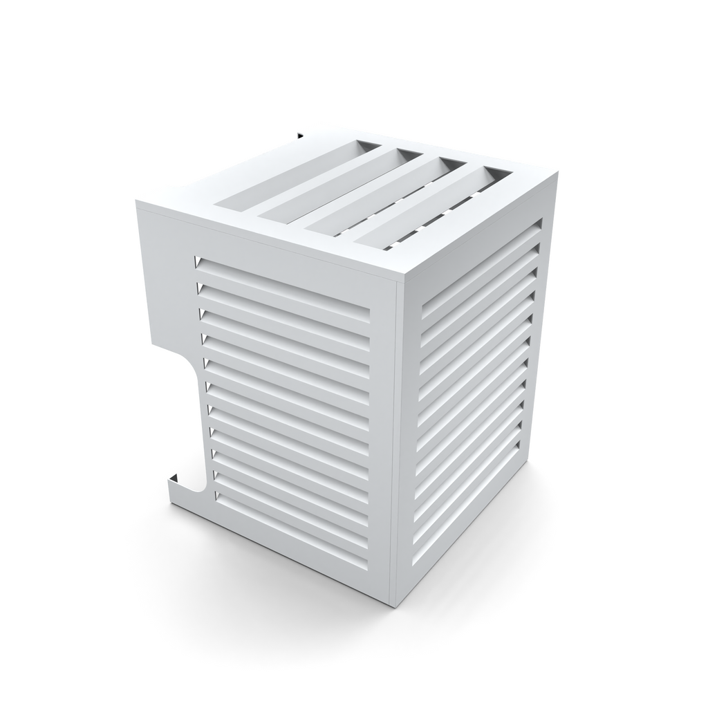 Airdeko® Central AC Cover in White – AIRDEKO