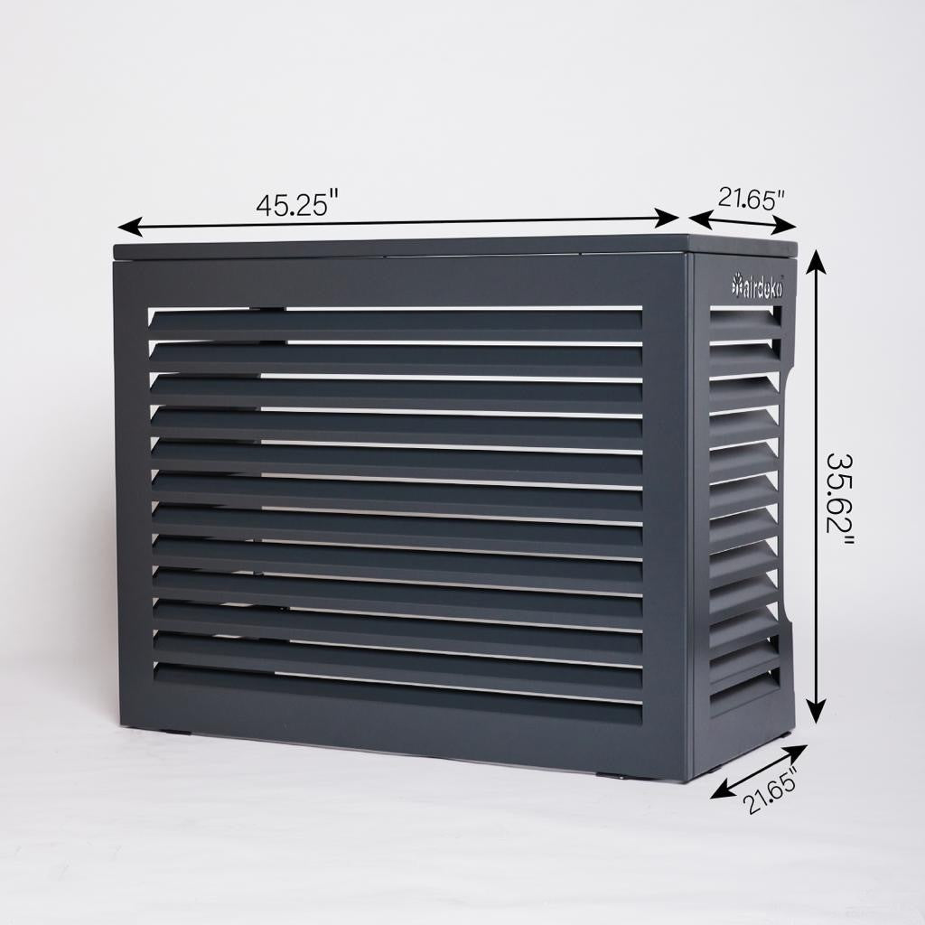 Airdeko® Mini-Split AC Cover - Charcoal – AIRDEKO