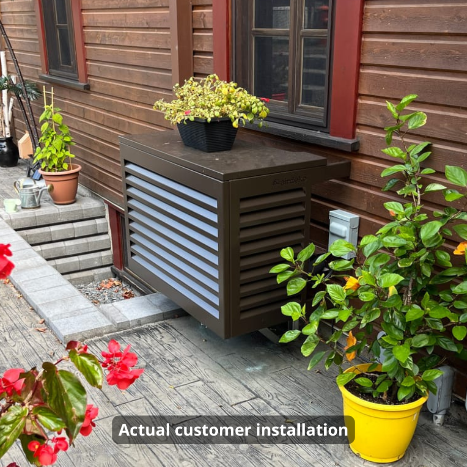 Airdeko® Mini-Split AC Cover - Bronze – AIRDEKO