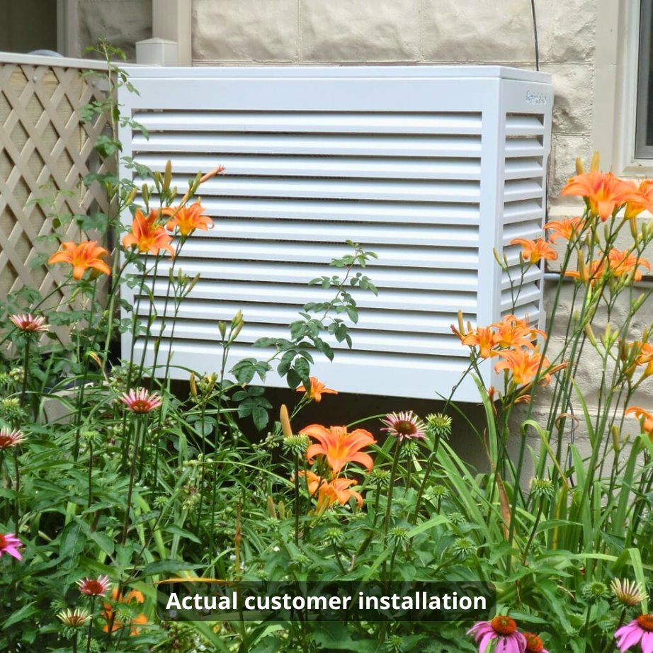 Airdeko® Mini-Split AC Cover - White – AIRDEKO